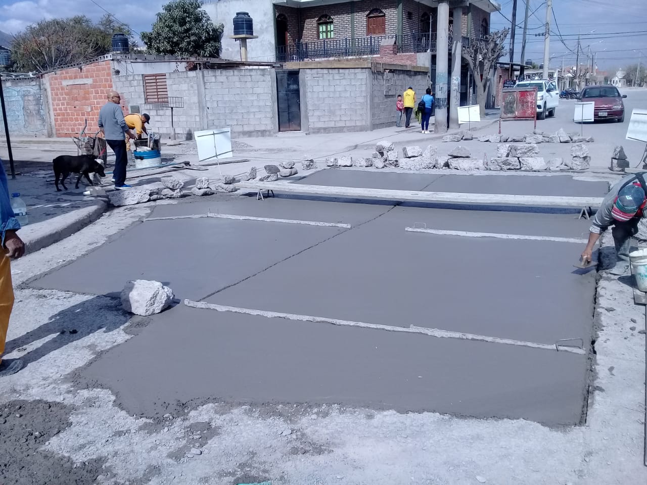 Arreglo de calles: continúan las tareas en diversos barrios de la ...